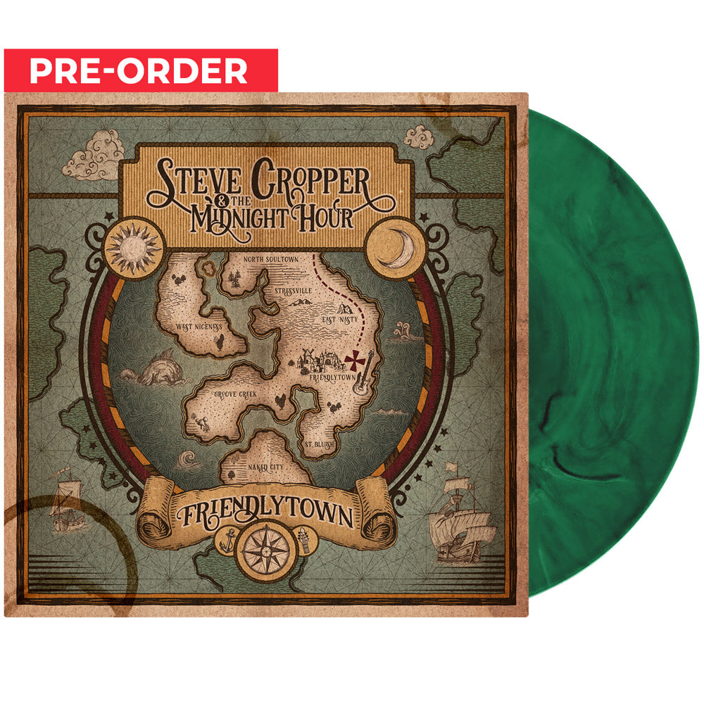 Steve Cropper & The Midnight Hour - Friendlytown (Green Marble Vinyl) | Mascot Webstore – Mascot ...
