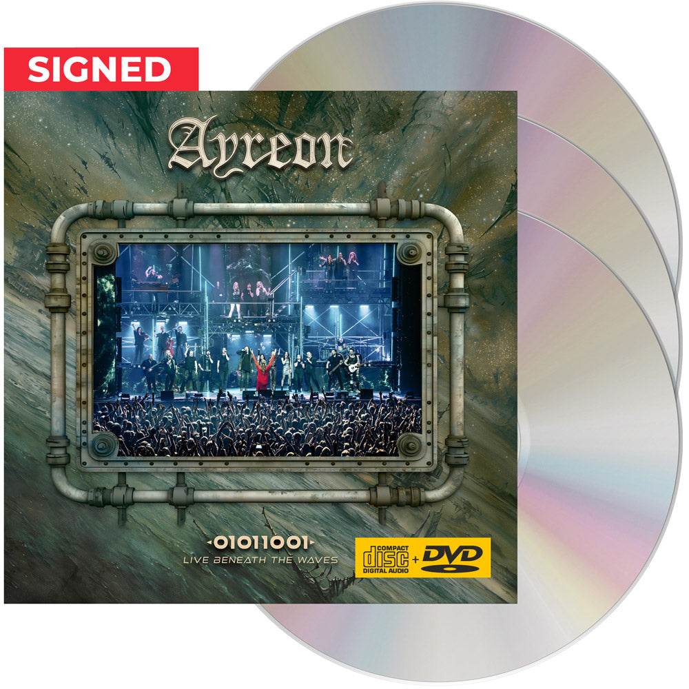 Ayreon - 01011001 - Live Beneath The Waves (2CD+DVD) | Mascot Webstore ...